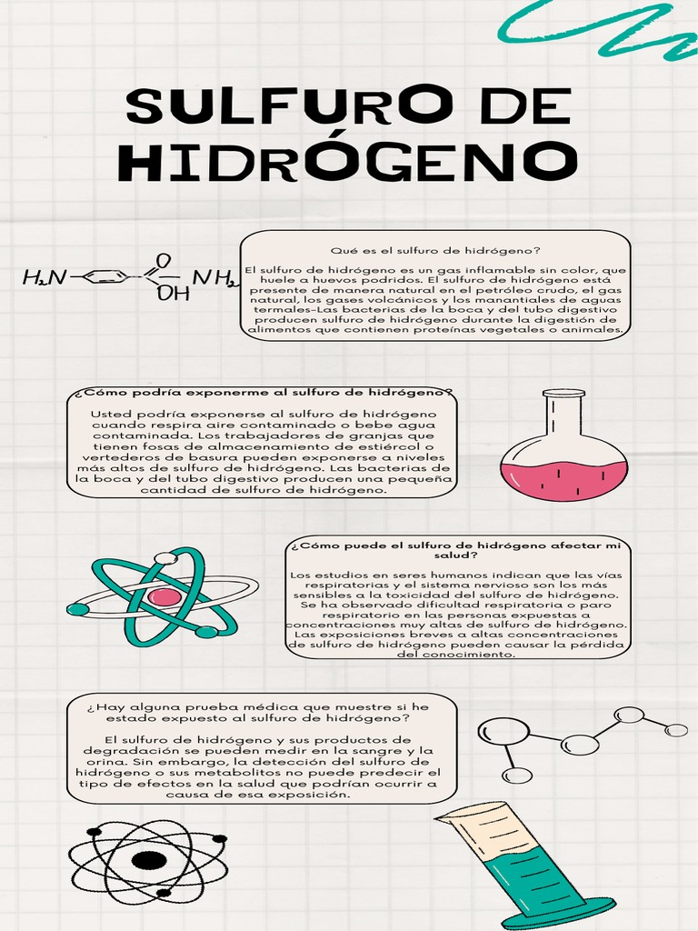 Infografía Sulfuro de Hidrógeno | PDF