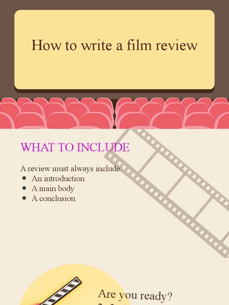 Guide to Writing Film Reviews | PDF