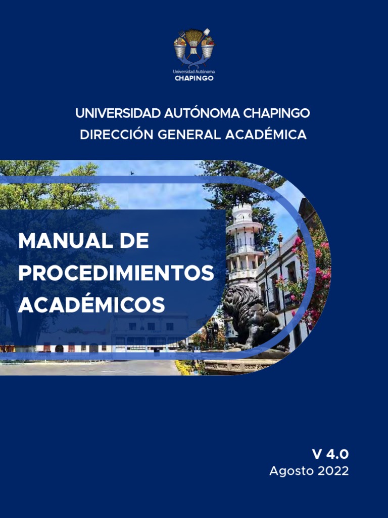 Manual Procedimientos Academicos V 4 0 | PDF | Correo