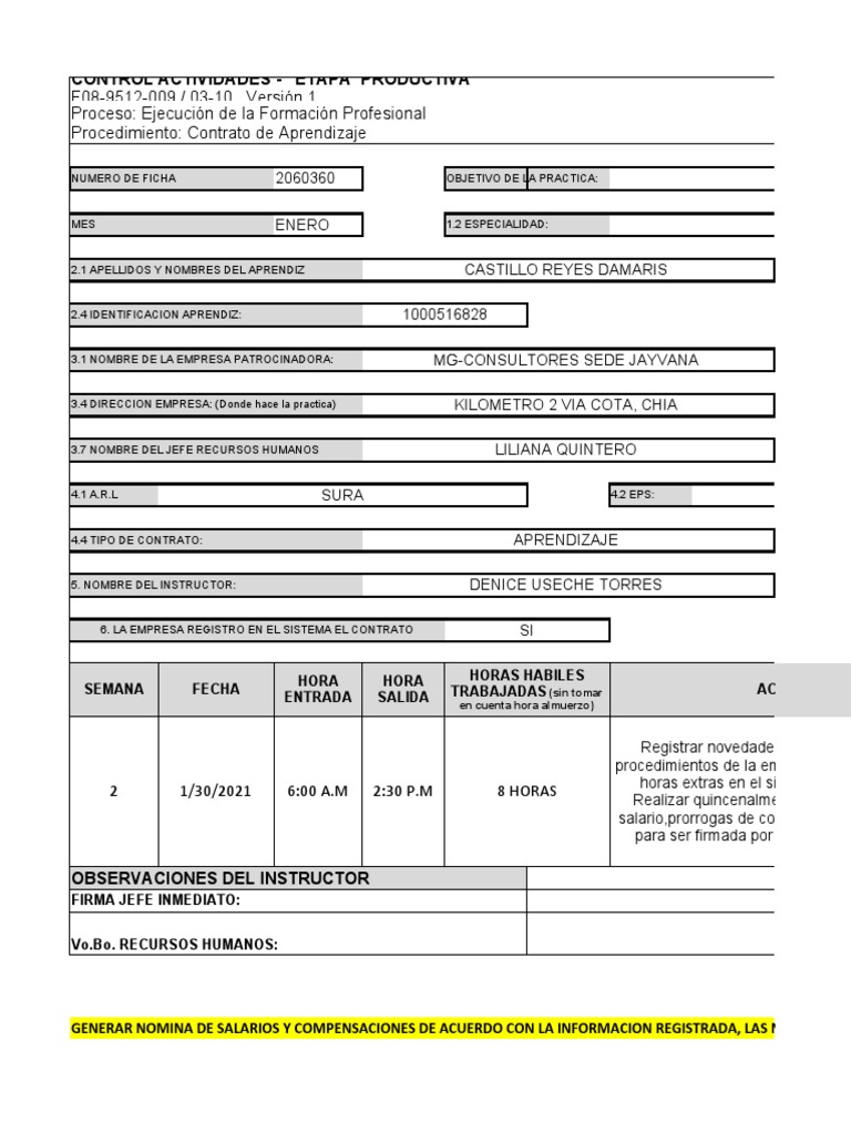 Bitacoras | PDF | Gestión de recursos humanos | Empleo