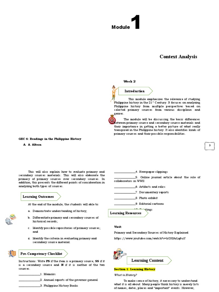 Modules Reading in The Phil. History Edited 2nd Sem SY 2021 2022 100842 | PDF | Age Of Discovery