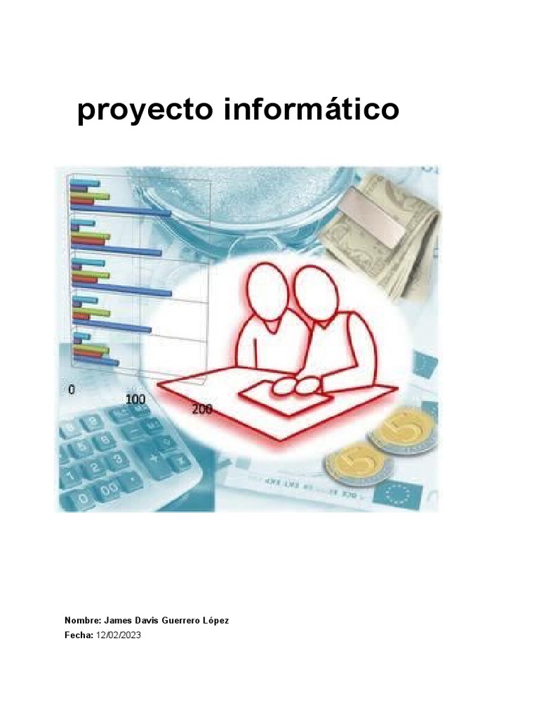 Proyecto Informatico | PDF | Bases de datos | Software
