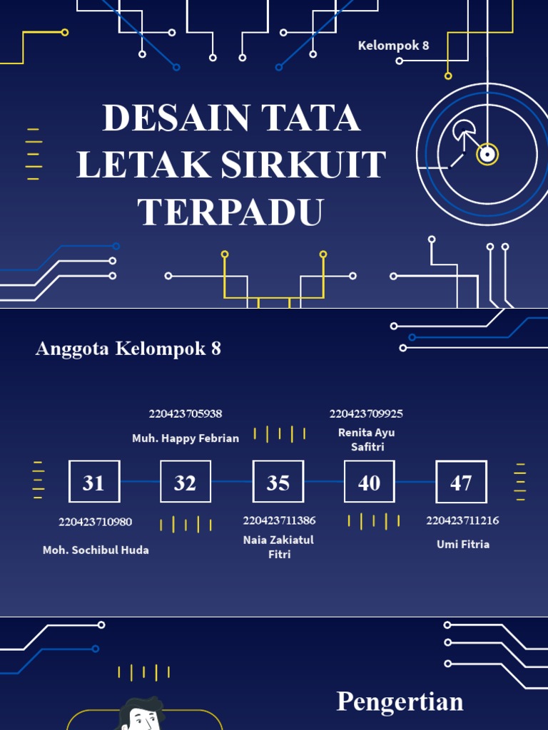 Desain Tata Letak Sirkuit Terpadu (Kelompok 8) | PDF