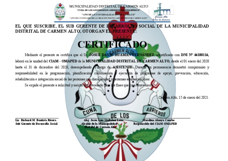 Certificado 0000000002 | PDF | Finanzas y dinero | Ciencias sociales