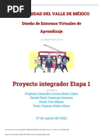 Act#3 Equipo3 Proyecto Integrador Etapa1 | PDF | Método de enseñanza | Aprendizaje