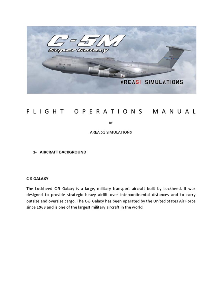 Flight Operations Manual | Aviation | Industries
