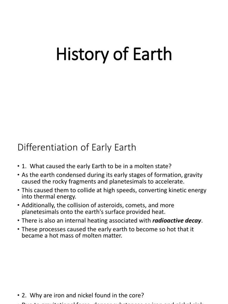 History of Earth Dating | PDF