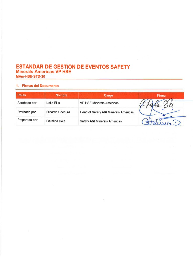 BHP Safety Event Management Process | PDF | Risk | Safety