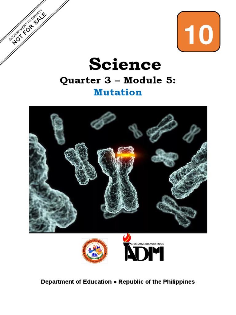 Scie10 Q3 Mod5 Mutation v3 | Download Free PDF | Mutation | Point Mutation Scie10 Q3 Mod5 Mutation v3 | Download Free PDF | Mutation | Point Mutation