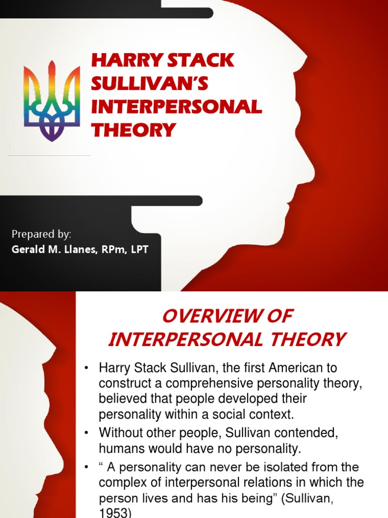 Theories of Personality 8 (Harry Stack Sullivan) | PDF | Intimate ...