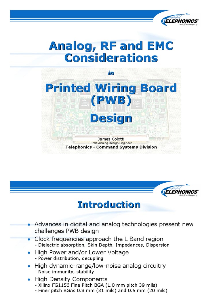 View Graphs PWB Design | PDF