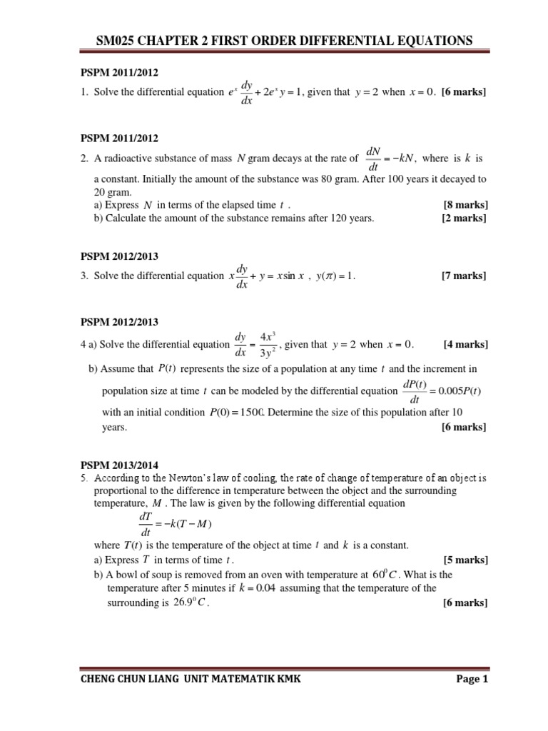 Sm025 Chapter 2 2018 | PDF