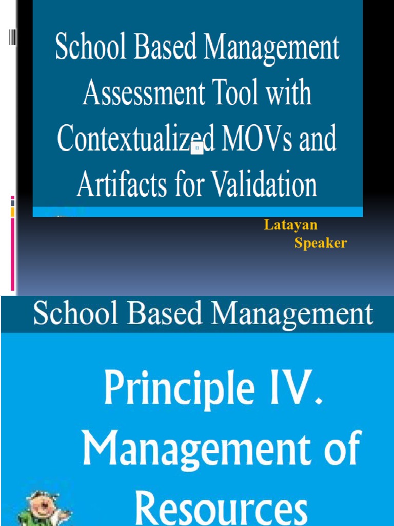 SBM Principle 4 | PDF