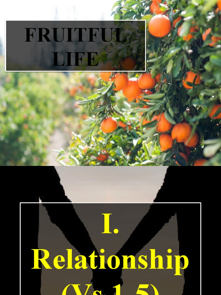 Fruitful Life | PDF