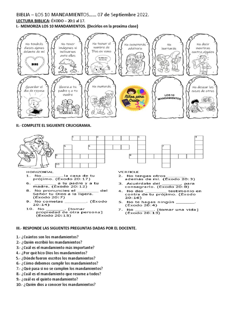 10 Mandamientos | PDF