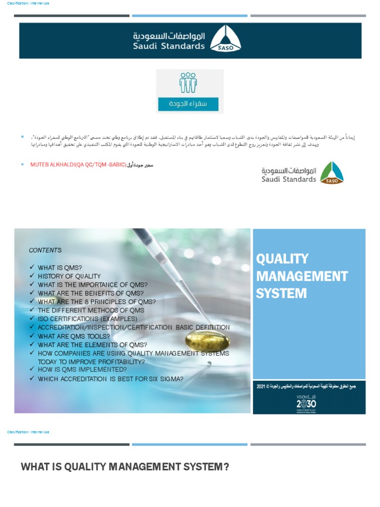 National Quality Ambassadors Program Overview | PDF | Quality ...