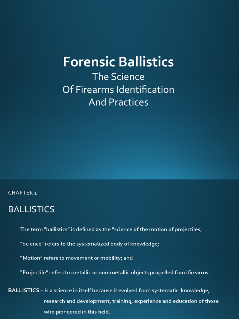 BALLISTICS THIS ONE Modern Ammo Etc. 61 Slides | PDF | Cartridge ...