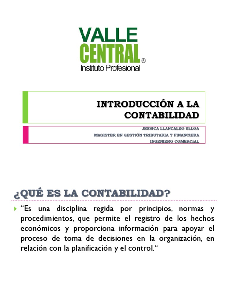 Introducción A La Contabilidad | PDF | Contabilidad | Business