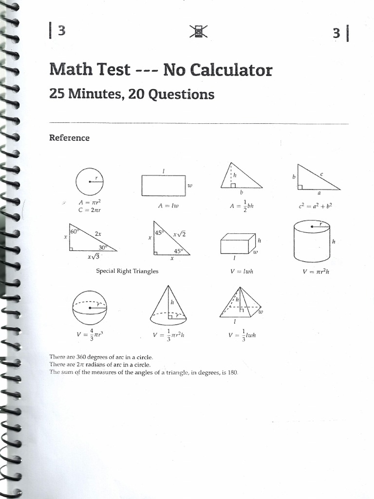 Test Paper 1 Questions | PDF