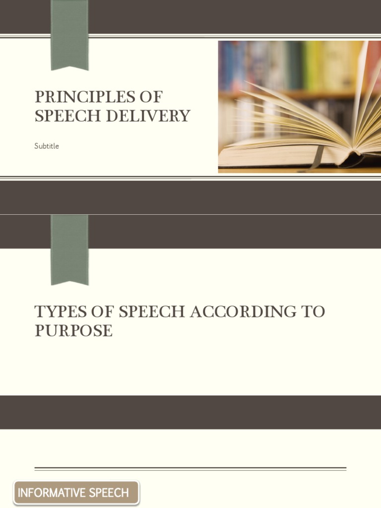 Speech Delivery Techniques and Tips | PDF | Communication | Human ...