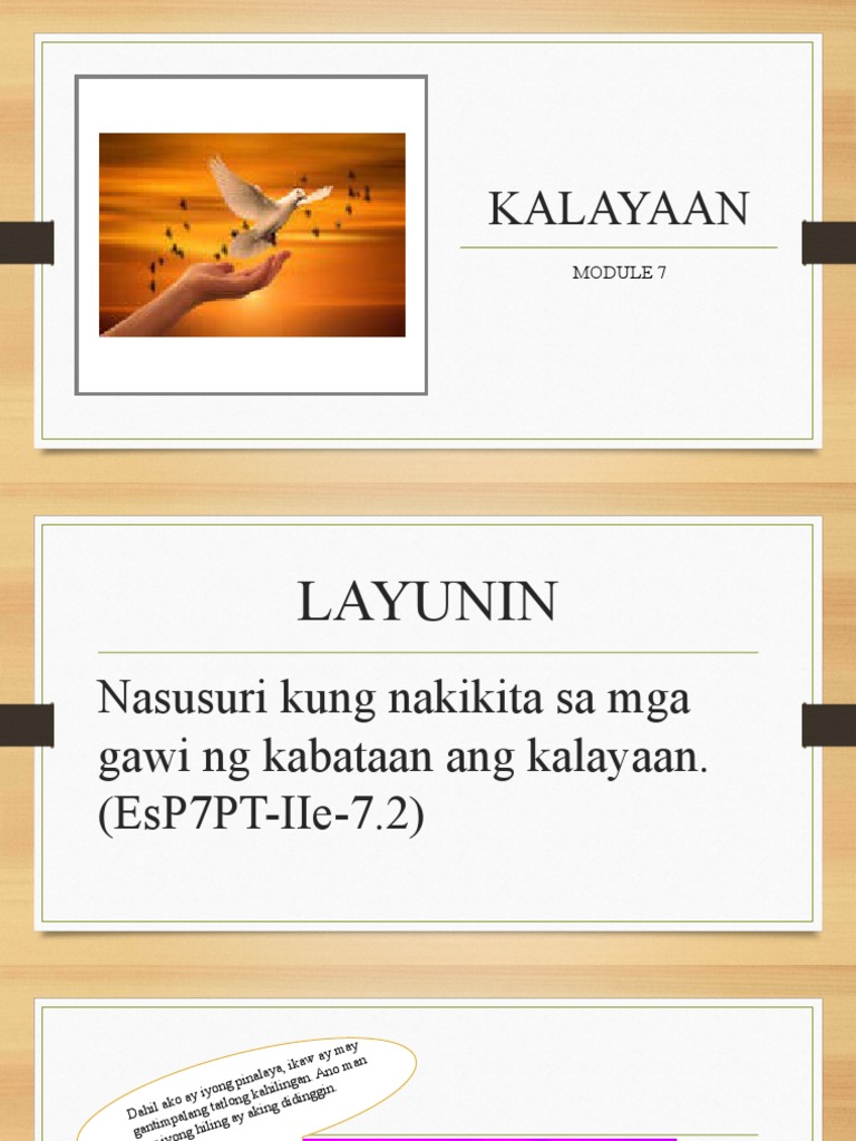 Module 7 Kalayaan G7 | PDF