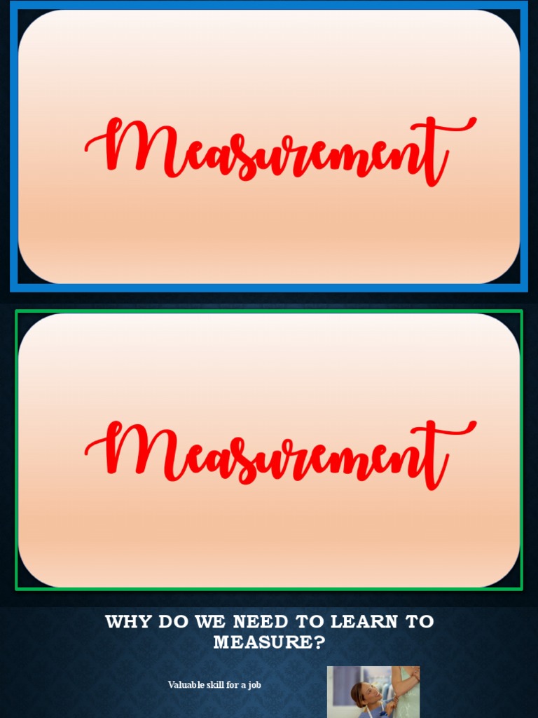 Measurement | PDF | Measurement | Foot (Unit)