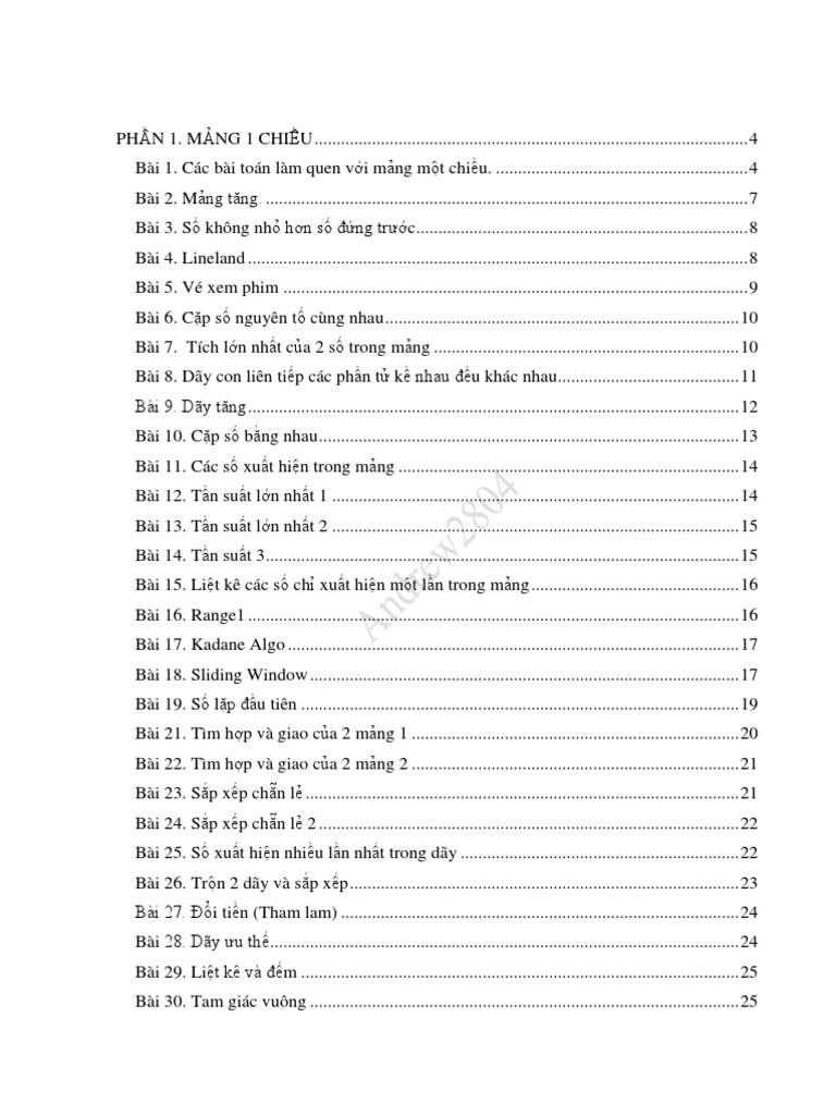 28tech-BaiTapC Mang | PDF