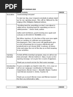 Emcee Script for Math Training Seminar | PDF | Teachers | Cognition