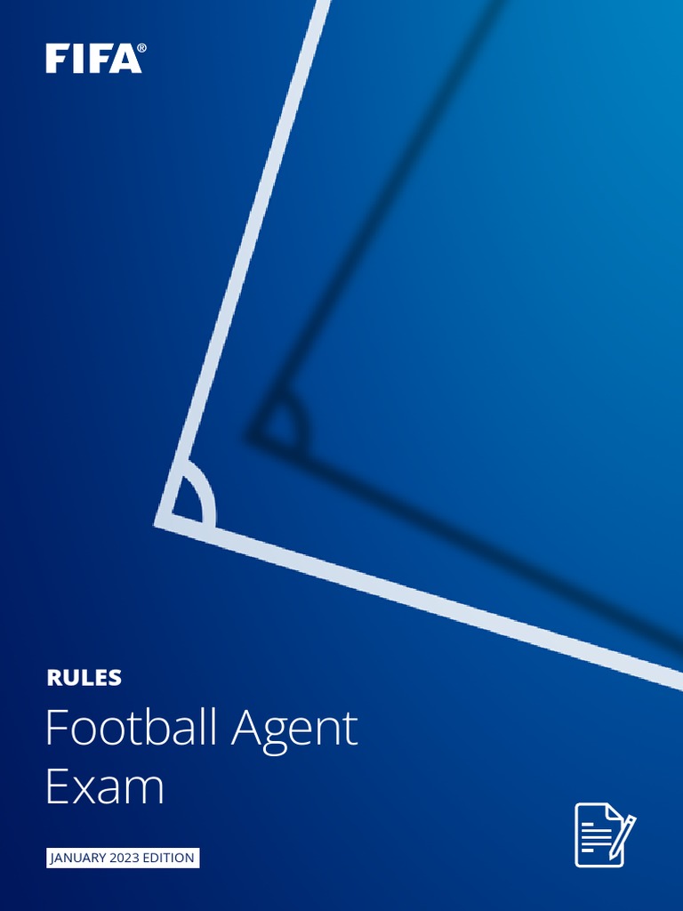 FIFA Football Agent Exam Rules 2023 | PDF | Computing