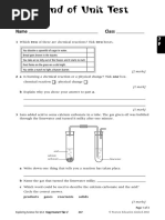 8L End of Unit Test Higher (H) | PDF | Moon | Gravity