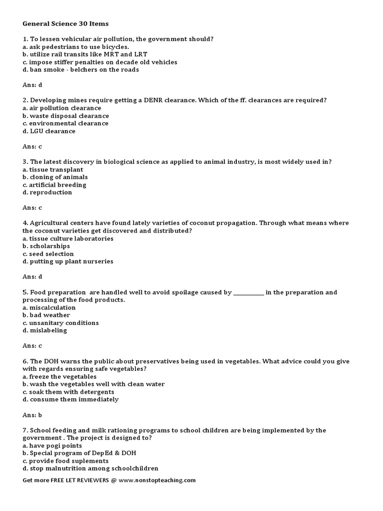 General Science | Download Free PDF | Atmosphere Of Earth | Soil