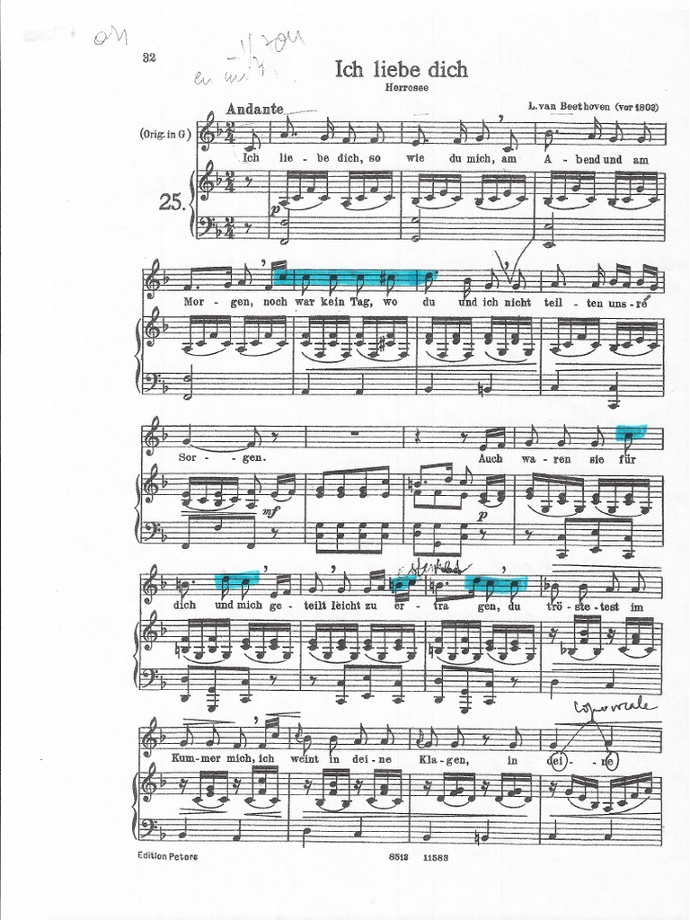 Ich Liebe Dich | PDF