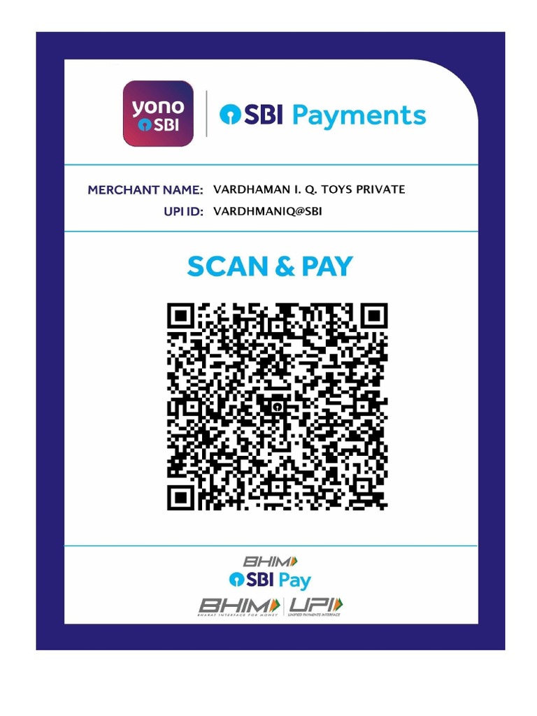 QR Code For Scan & Pay | PDF