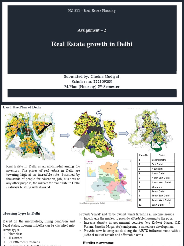 Real Estate Growth Trends in Delhi | PDF | Economies