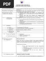 ESP 10 Quarter 4 Lesson Plan | PDF