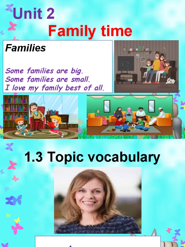 P1 Unit 2 LB Family Time | PDF | Food And Drink | Foods