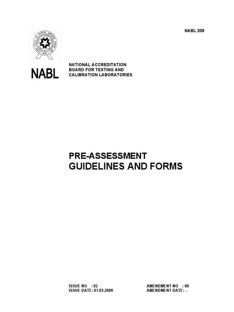 Nabl 209 | Download Free PDF | Laboratories | Calibration