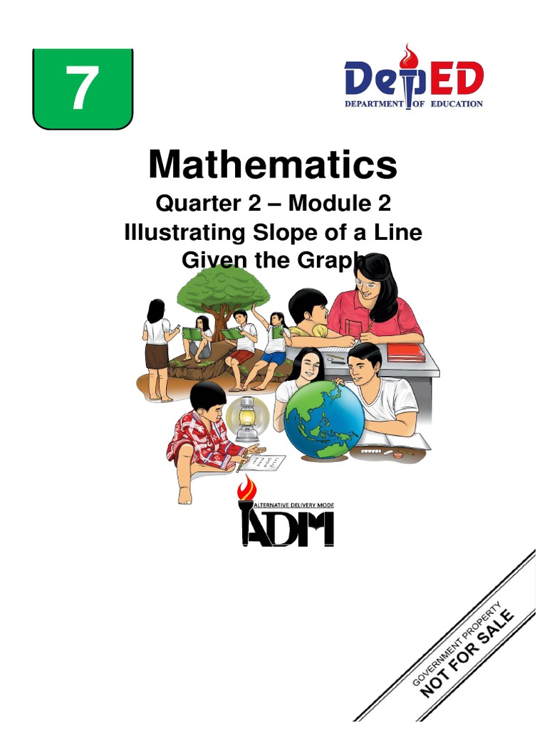 Module 5 - Illustrating The Slope of A Line | PDF | Slope | Learning