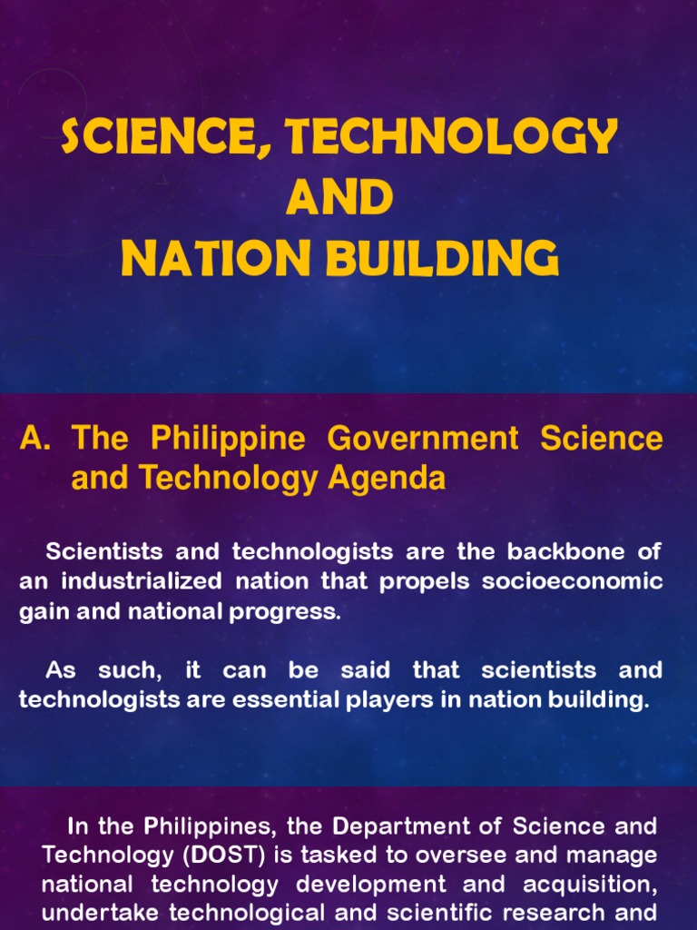 Philippine S&T Agenda for Nation-Building | PDF | Photonics | Research ...
