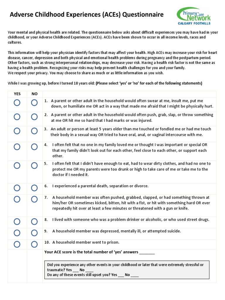 Understanding Adverse Childhood Experiences | PDF | Mental Health ...
