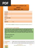 Platinum Mathematics Grade 5 Lesson Plans | PDF | Multiplication ...