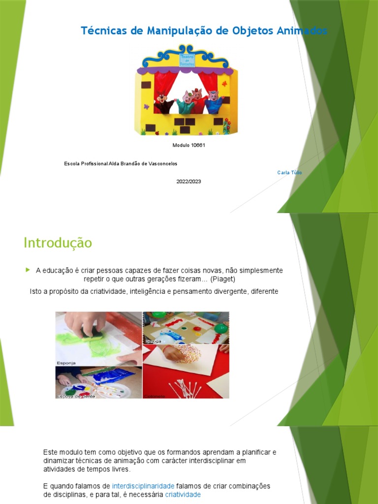 12AE - Técnicas de Manipulação de Objetos Animados | PDF | Tempo