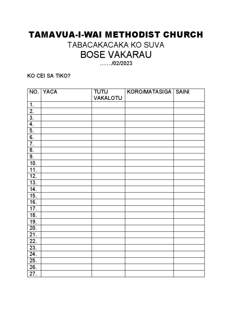 TAMAVUA | PDF