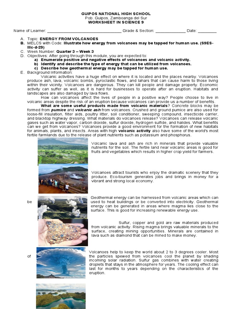 Harnessing Geothermal Energy from Volcanoes | PDF | Geothermal Energy ...