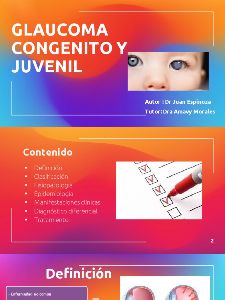 Estrías de Haab en Glaucoma Congénito | PDF | Glaucoma | Medicina