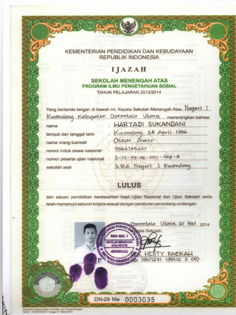 Haryadi Sukandani K3 | PDF