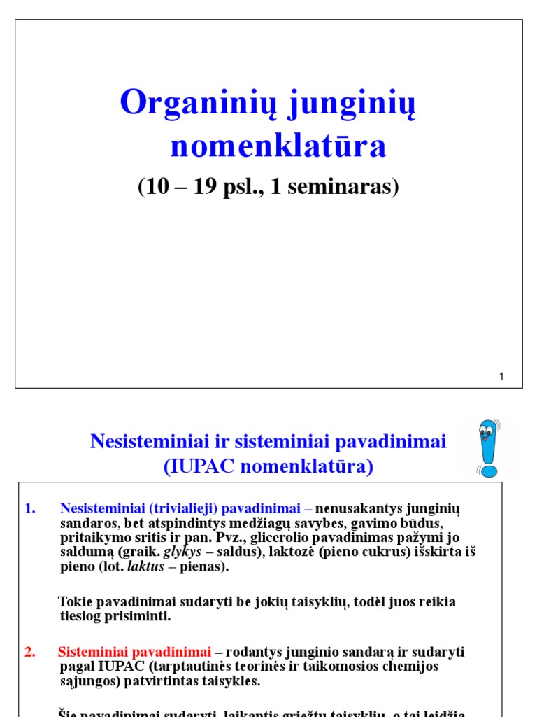 2.nomenklatūra - Atomo Sandara Ir Cheminis Ryšys | PDF