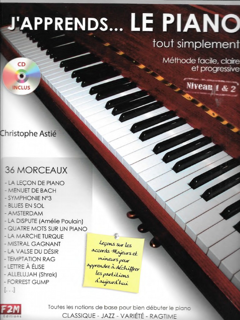 J'apprends Le Piano Tout Simplement (Full) | PDF | Piano | Instruments ...