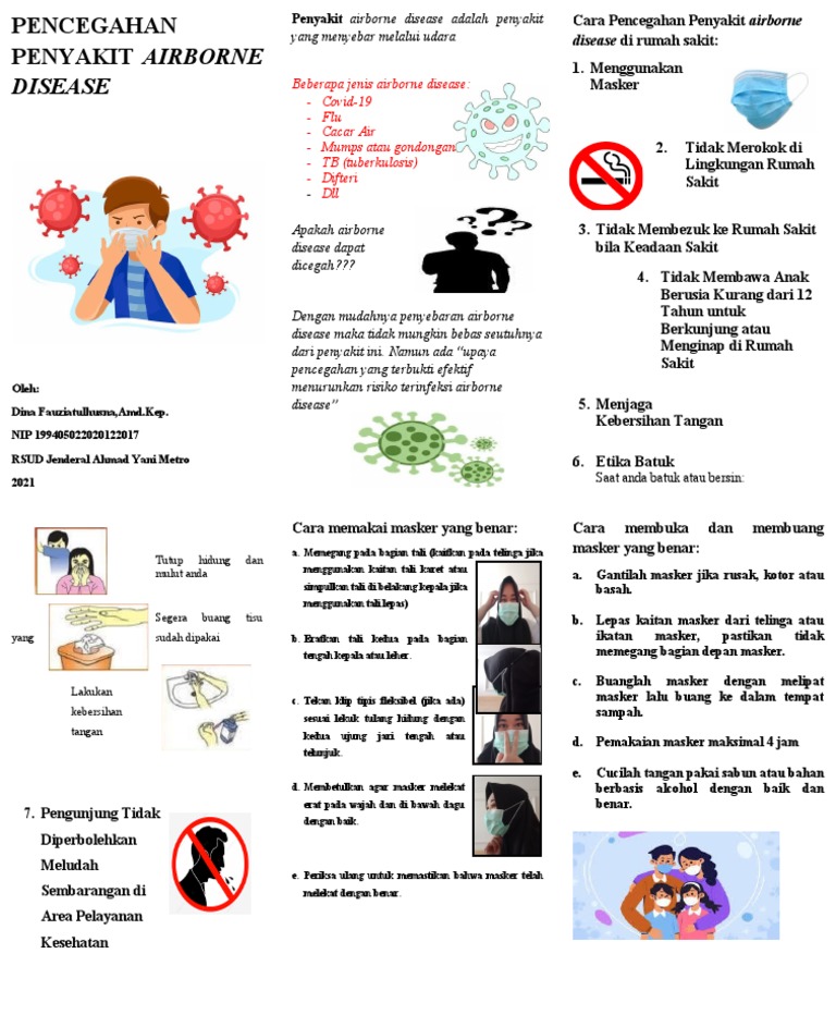 Leaflet Masker Draft | PDF