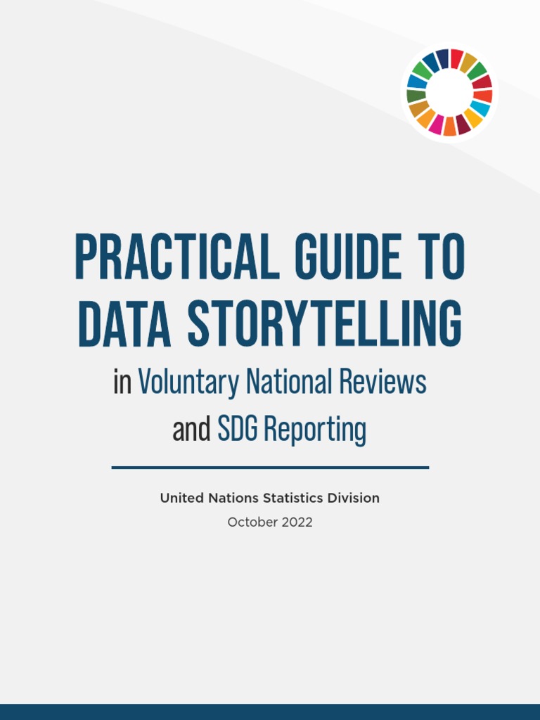 Practical Guide To Data Storytelling in VNRs and SDG Reporting | PDF | Narrative | Data